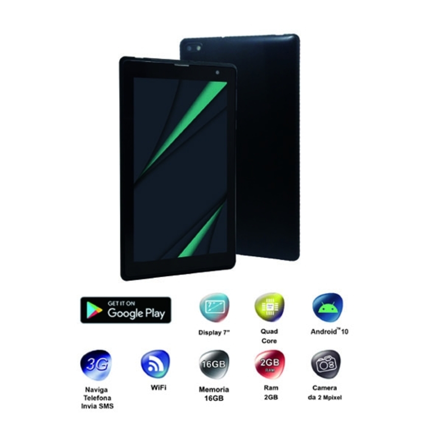 MAJESTIC TABLET 7''+ 3G ANDROID 10 - MAJESTIC - TABLET - Showprice.it ...