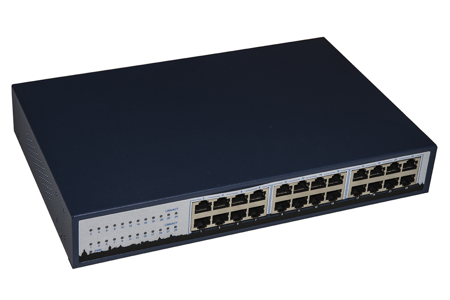 LINK SWITCH RETE GIGABIT 10/100/1000 24P - LINK - SWITCH DI RETE ...